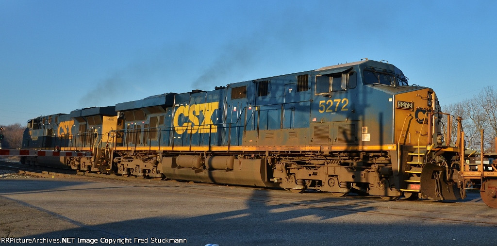 CSX 5272 & Q015 are in the books.
